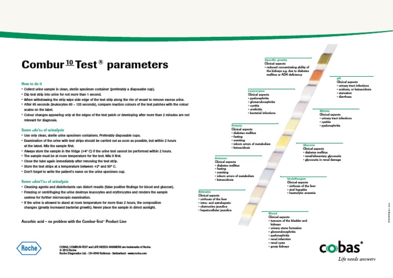 Poster - Combur10 Test Parameters PDF | PDF | Urinary Tract Infection ...