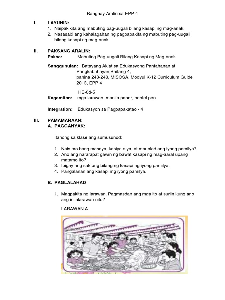 DEMO EPP Q2-Grade 4 | PDF