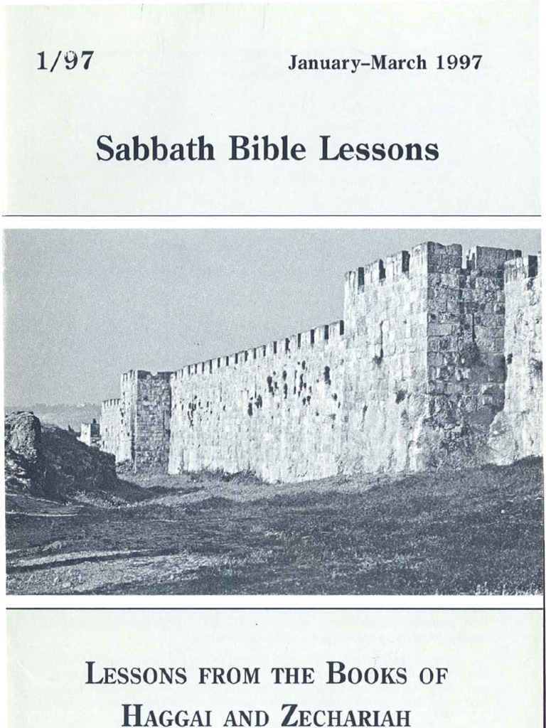Sabbath Bible Lessons: Lessons From The Books of AND | PDF | Babylonian ...