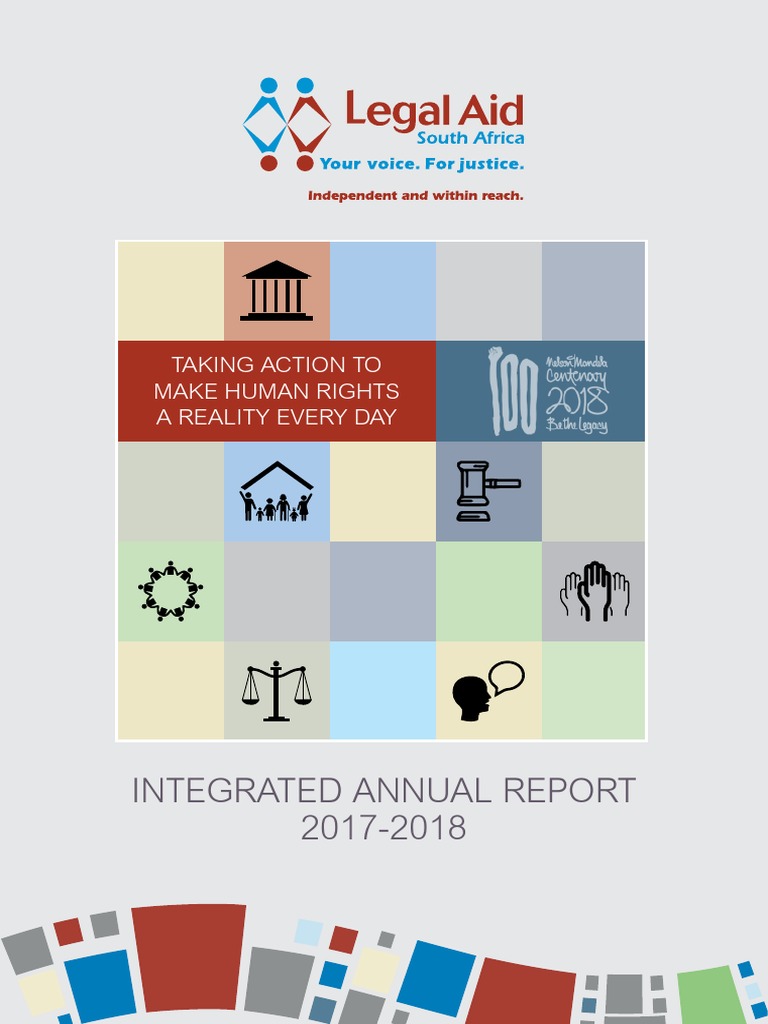 Legal Aid SA 2017-2018 Annual Report | PDF | Legal Aid | Public Sphere