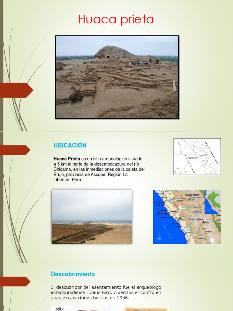 Huaca Prieta | PDF | Arqueología | Cultura (general)