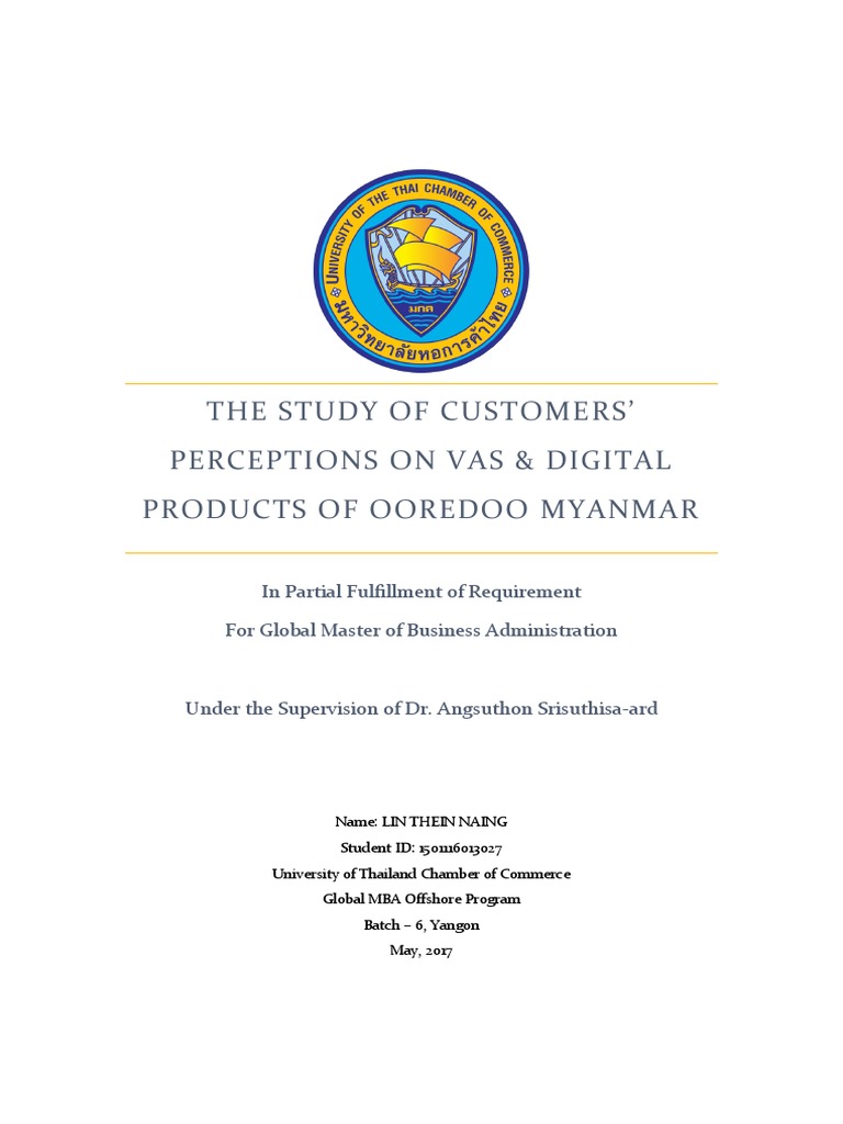 Lin Thein Naing - Independent Study | PDF | Retail | Data Analysis