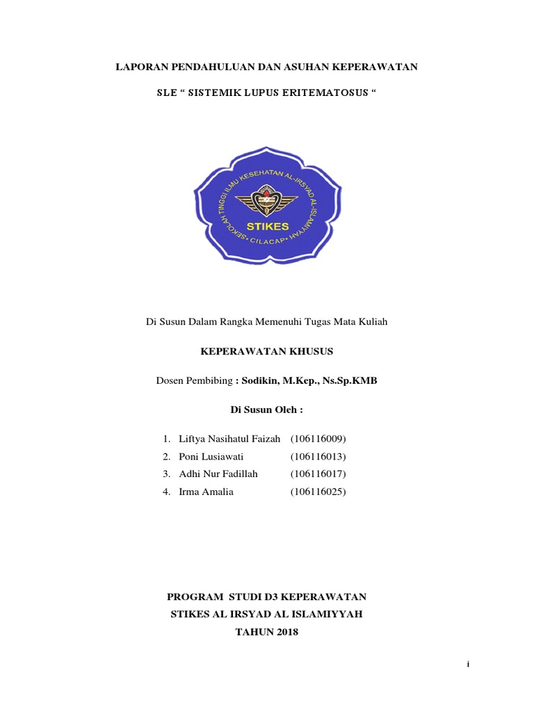 Lp+askep SLE | PDF | Pengembangan Diri | Sains & Matematika