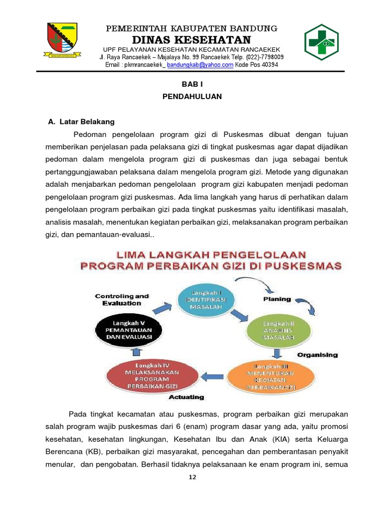 Pedoman Internal Gizi | PDF