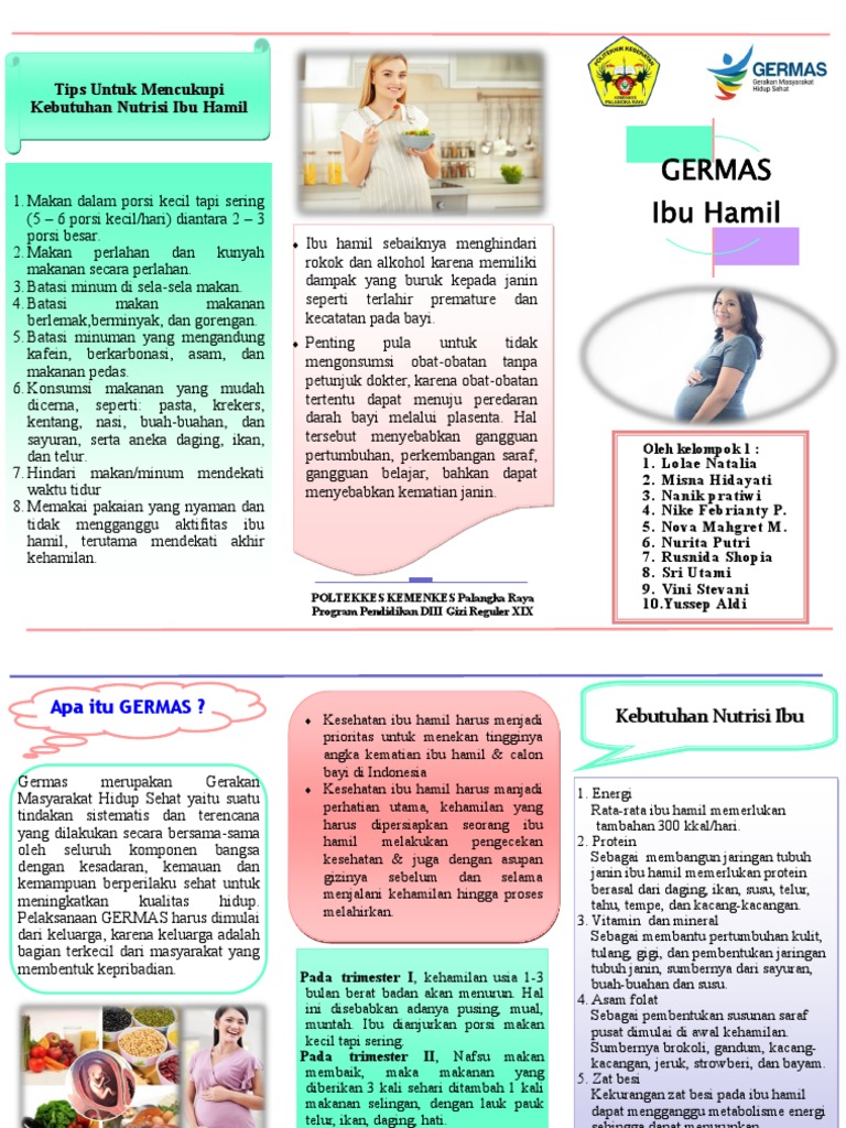 Leaflet Germas PDF | PDF | Kesehatan Holistik