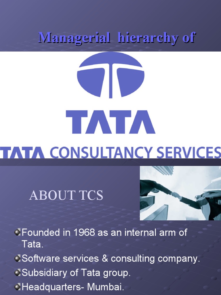 Managerial hierarchy at TCS | PDF