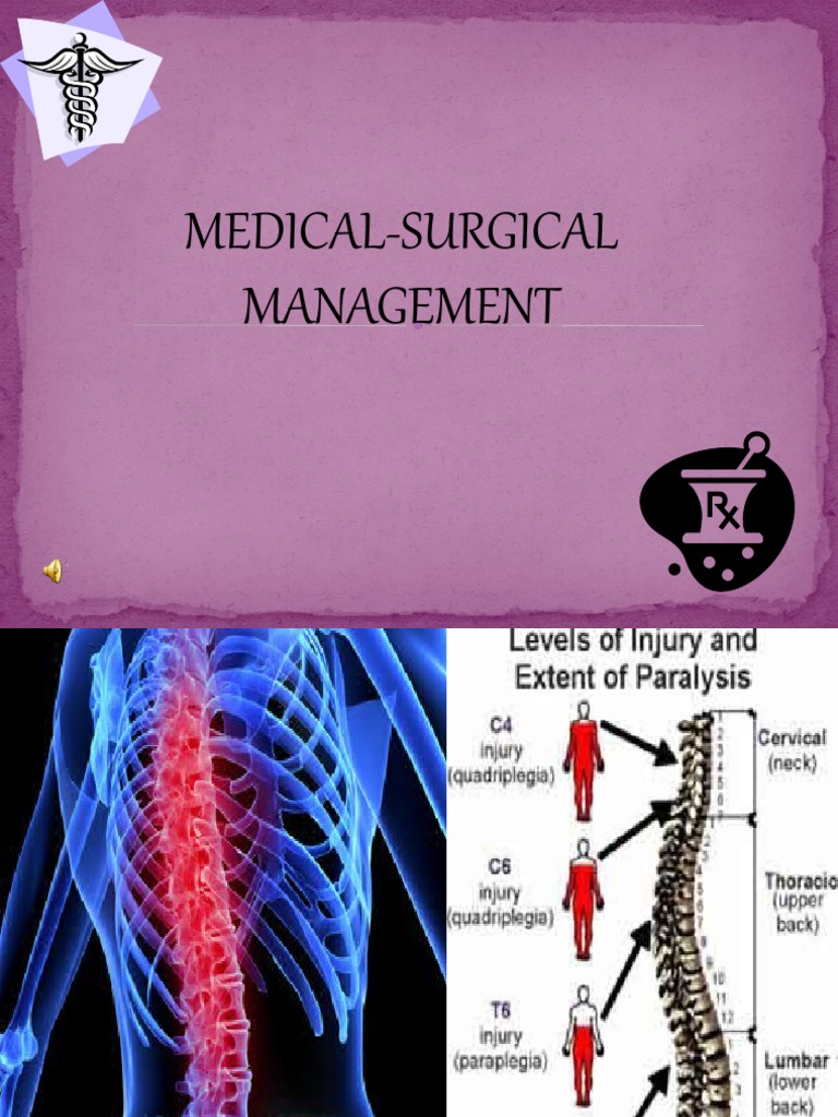 Spinal Cord Injury Management Overview | PDF | Spinal Cord Injury ...