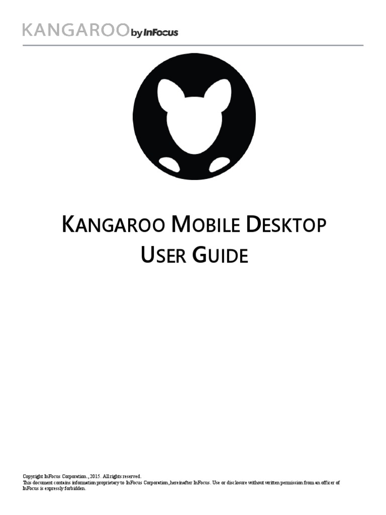 Kangaroo User Guide | PDF | Usb | Ios