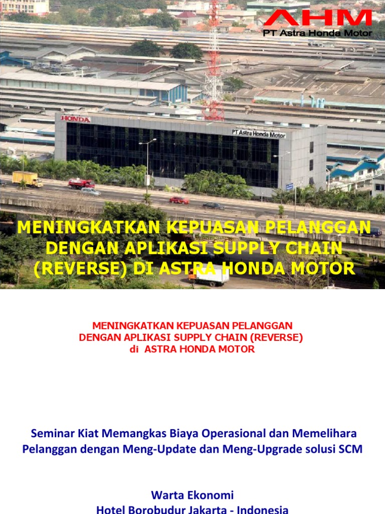 Meningkatkan Kepuasan Pelanggan Dengan Aplikasi Supply Chain (Reverse ...
