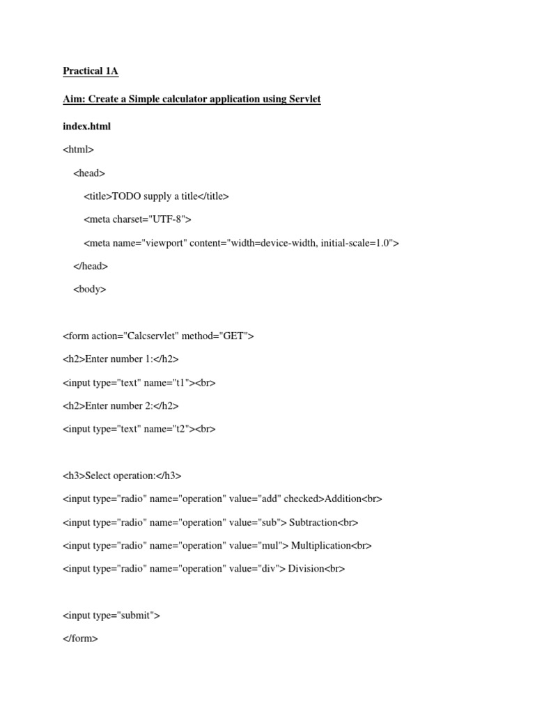 E Java Final Document Sem V | PDF | Java Servlet | Computing Platforms