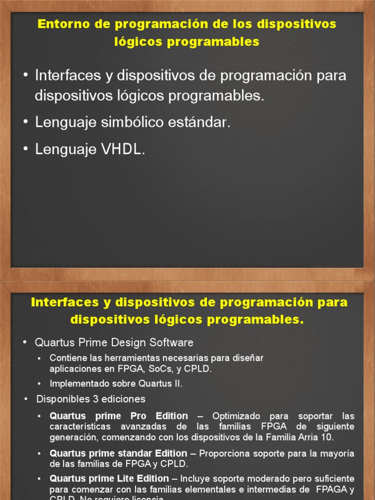 1 VHDL | PDF | Vhdl | Arreglos de compuertas lógicas programables en sitio