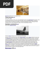 Fuselage Types of Construction | PDF | Fuselage | Truss