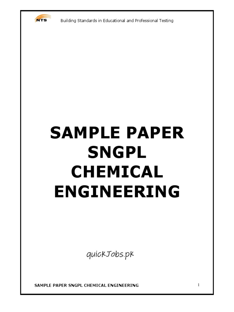 Chemical Engineering PDF | PDF