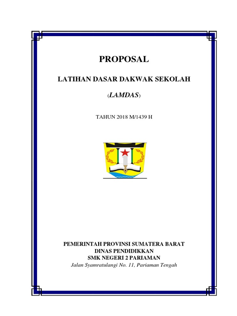 Proposal Untuk Rohis | PDF