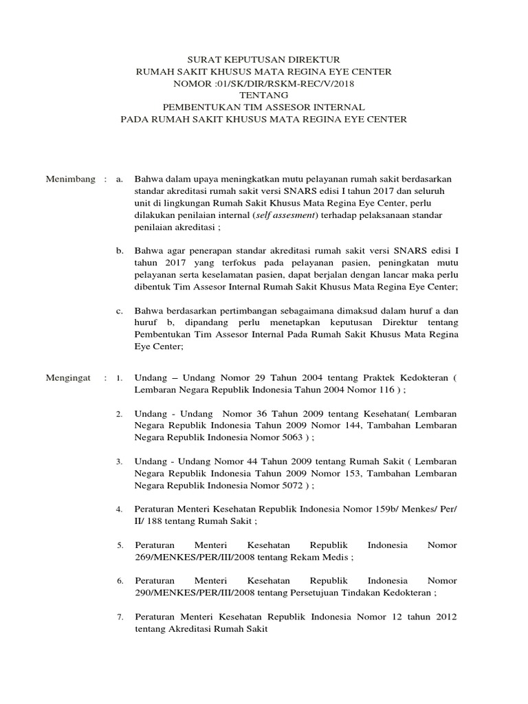 SK Asesor Internal | PDF