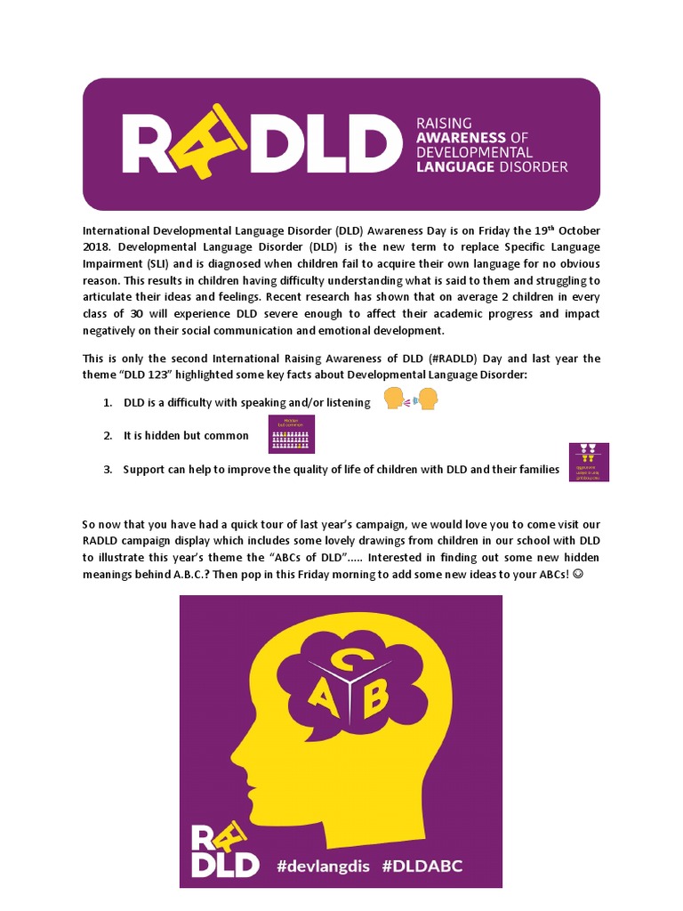 DLD Awareness Day | PDF