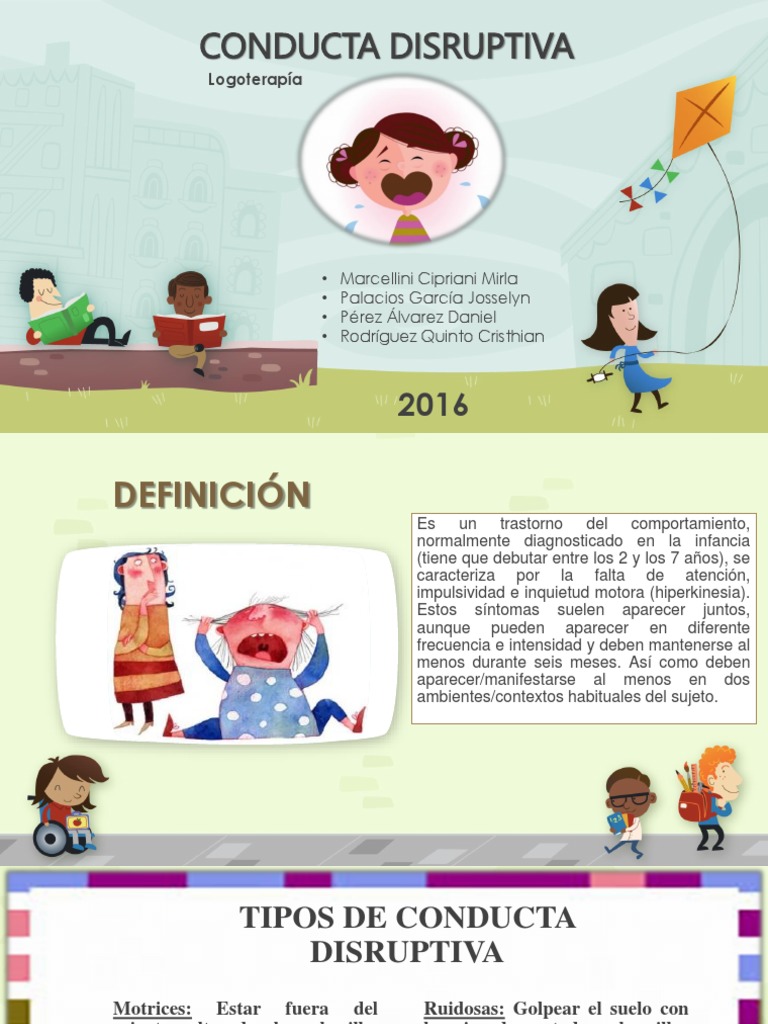 Conducta Disruptiva | PDF | Comportamiento | Psicoterapia