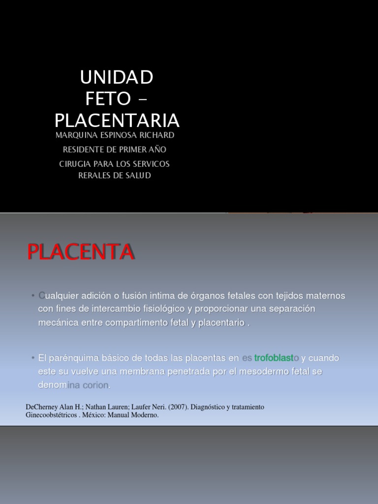 Funciones y mecanismos de intercambio a través de la barrera placentaria | PDF | Placenta | La ...