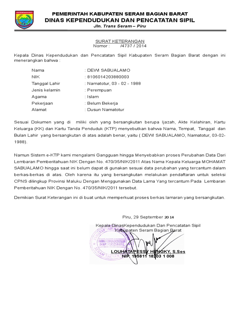 Data Cap Lengkap | PDF
