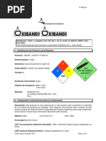 MSDS Nitrogeno Criogas | PDF | Oxígeno | Agua