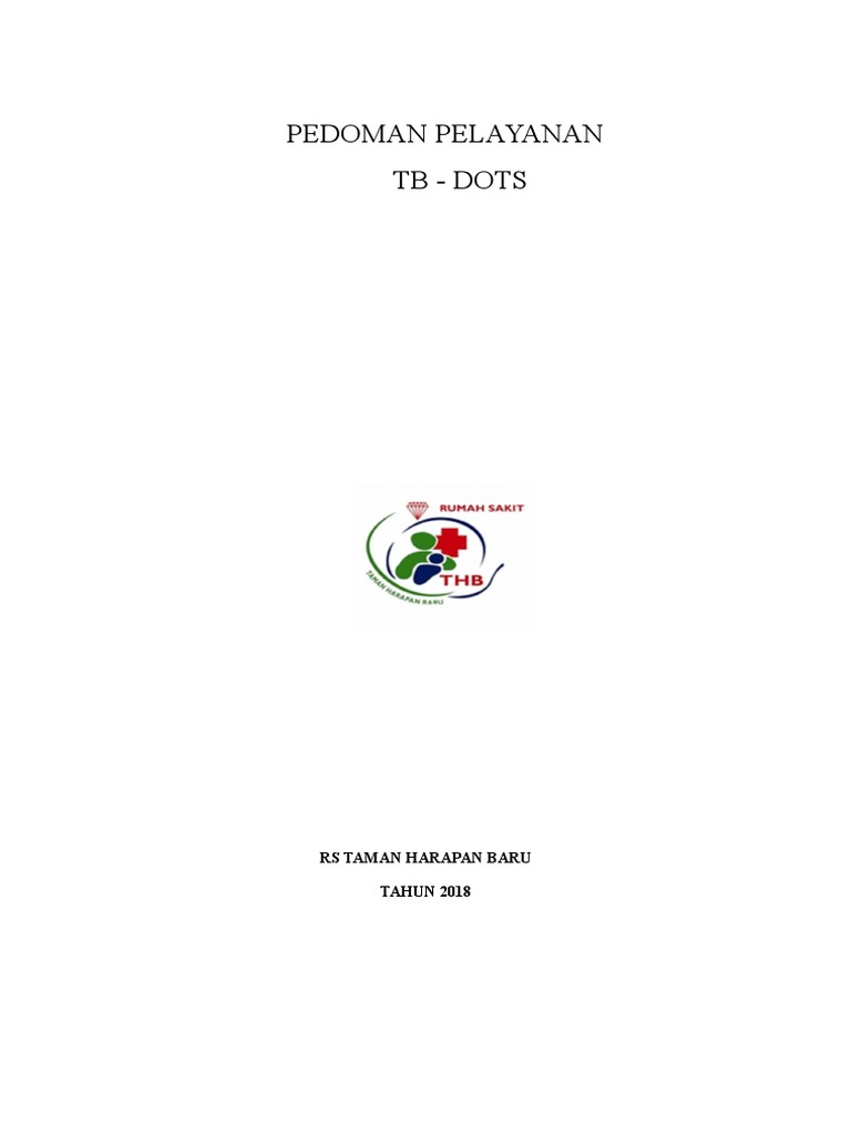 Pedoman Pelayanan TB Dots RS THB | PDF