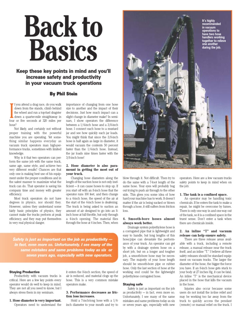 Back To Basics - Guzzler Classic PDF | PDF | Truck | Pipe (Fluid ...