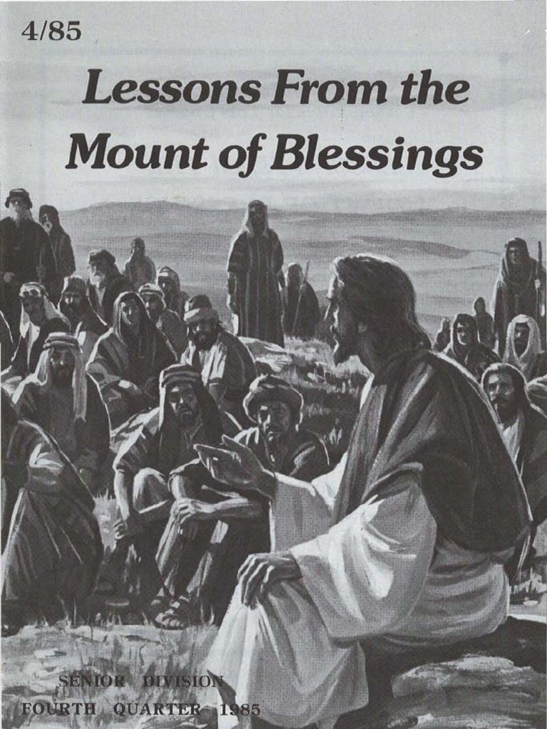 Lessons The: - Mount Ofblessings | PDF | John The Baptist | Christianity