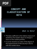 Raw Beta vs. Adjusted Beta | PDF | Beta (Finance) | Market (Economics)