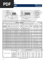 Counterbore and Countersink Dimensions Chart | PDF