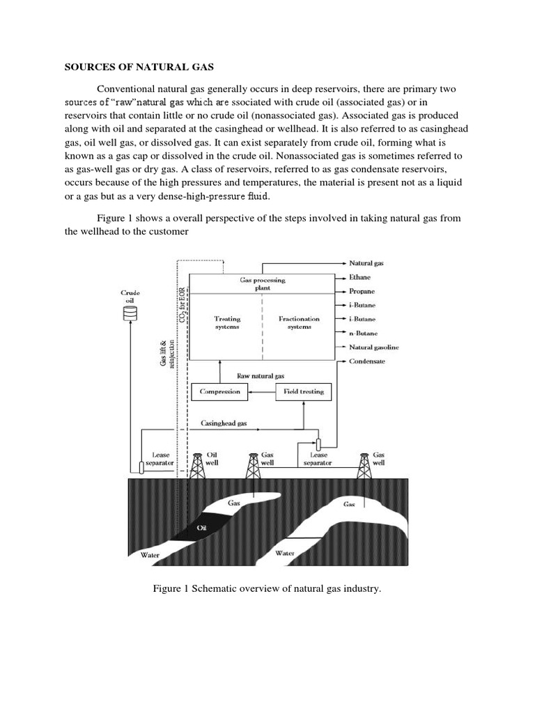 Source of Natural Gas | PDF | Natural Gas | Petroleum Reservoir