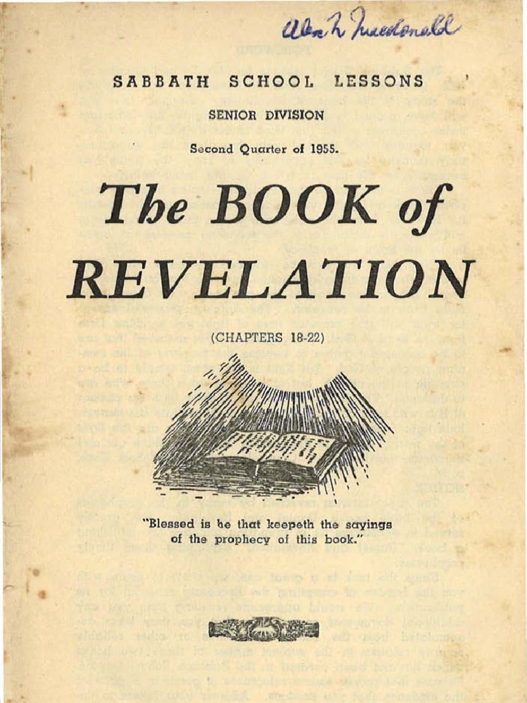 The Of: Book Revelation | PDF | Last Judgment | Angel