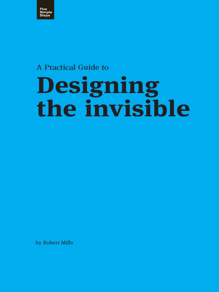 Designing The Invisible | PDF | Nonverbal Communication | Storytelling