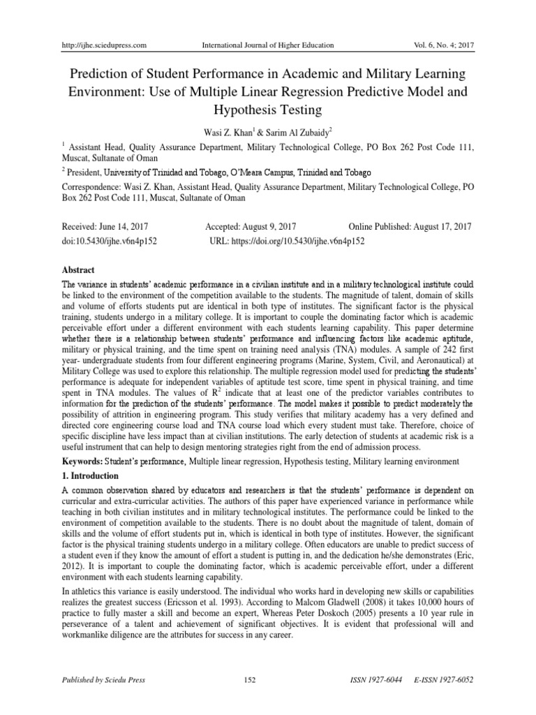 Ej1151836 PDF | PDF | Regression Analysis | Errors And Residuals