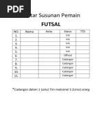 Bagan 32 Tim Pertandingan Cup | PDF