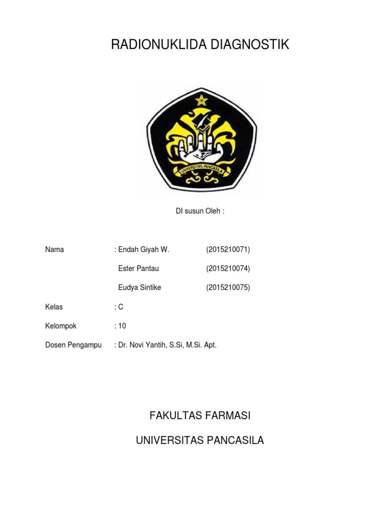 Radionuklida Diagnostik | PDF | Pengembangan Diri