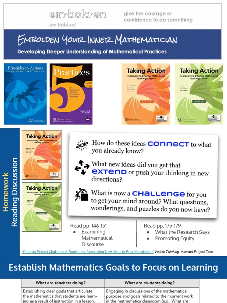 06 - Strengthen Mathematical Flexibility - Use and Connect Mathematical ...