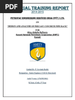 Pipe Rack Design | PDF | Beam (Structure) | Structural Steel