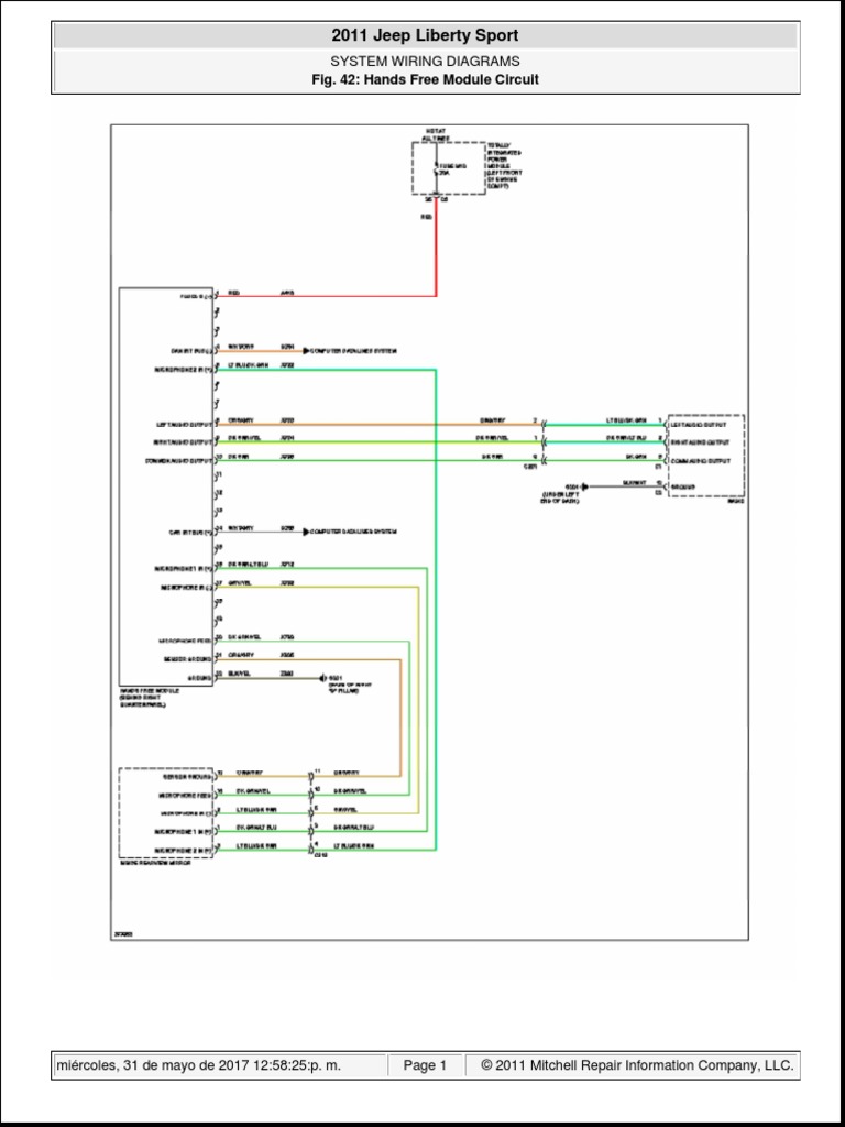 Abs Circuit Jeep Liberty | PDF