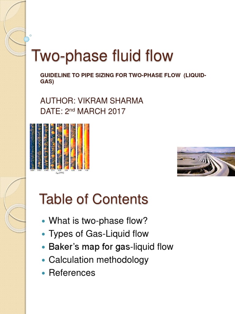 Two-Phase Flow Pipe Sizing Guide | PDF | Fluid Dynamics | Turbulence