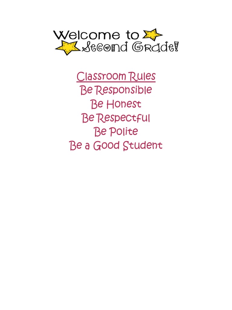 Classroom Rules Management | PDF