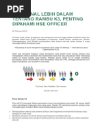 Arti Warna Simbol Rambu Rambu K3 | PDF