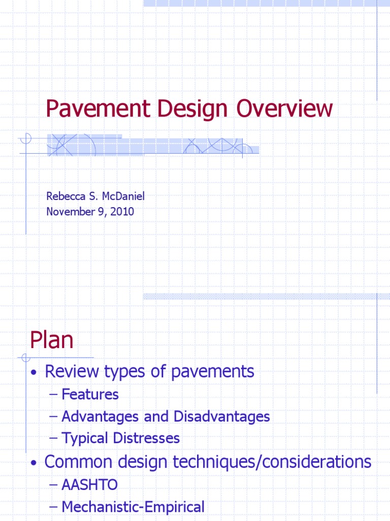 Pavement Design Overview | PDF | Road Surface | Road