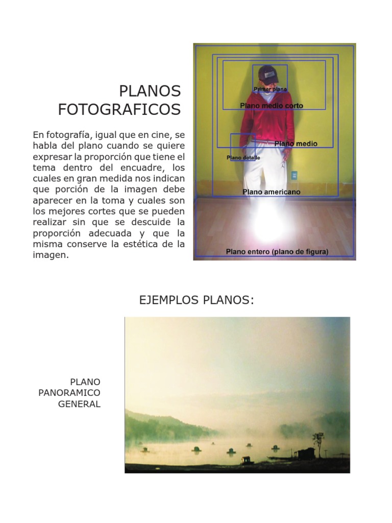 Tipos y Ejemplos de Planos Fotográficos | PDF