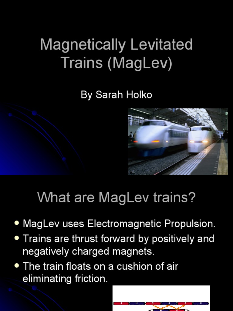 MagLev Trains: Fast, Eco-Friendly Travel | PDF