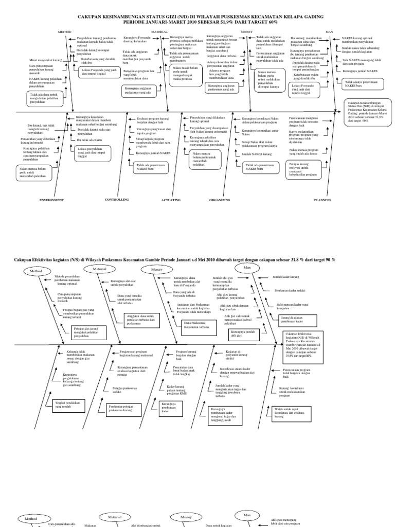 CONTOH Fishbone Gizi | PDF