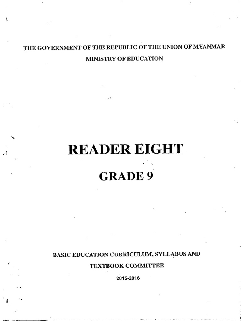 Grade 8 English | PDF