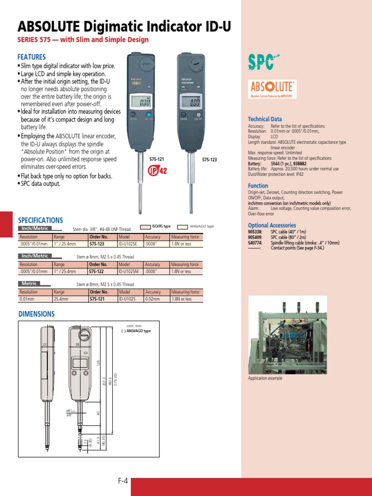 Mitutoyo 525 IOM | Download Free PDF | Accuracy And Precision ...