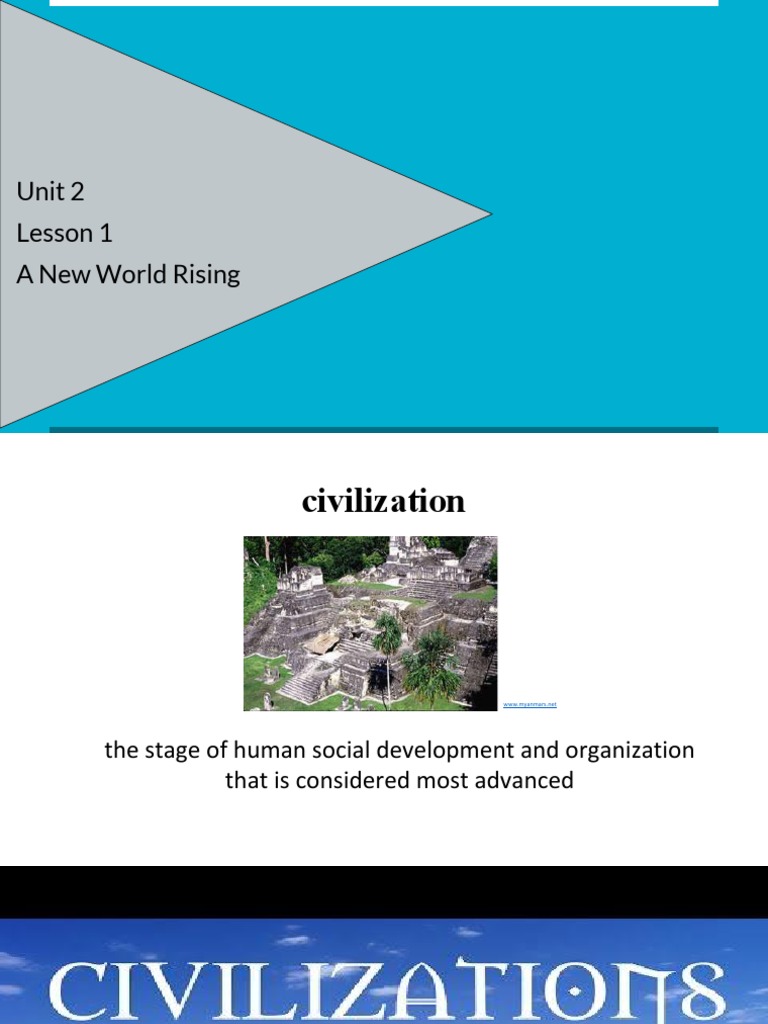 7 Key Characteristics of Civilization | PDF | Writing | Civilization