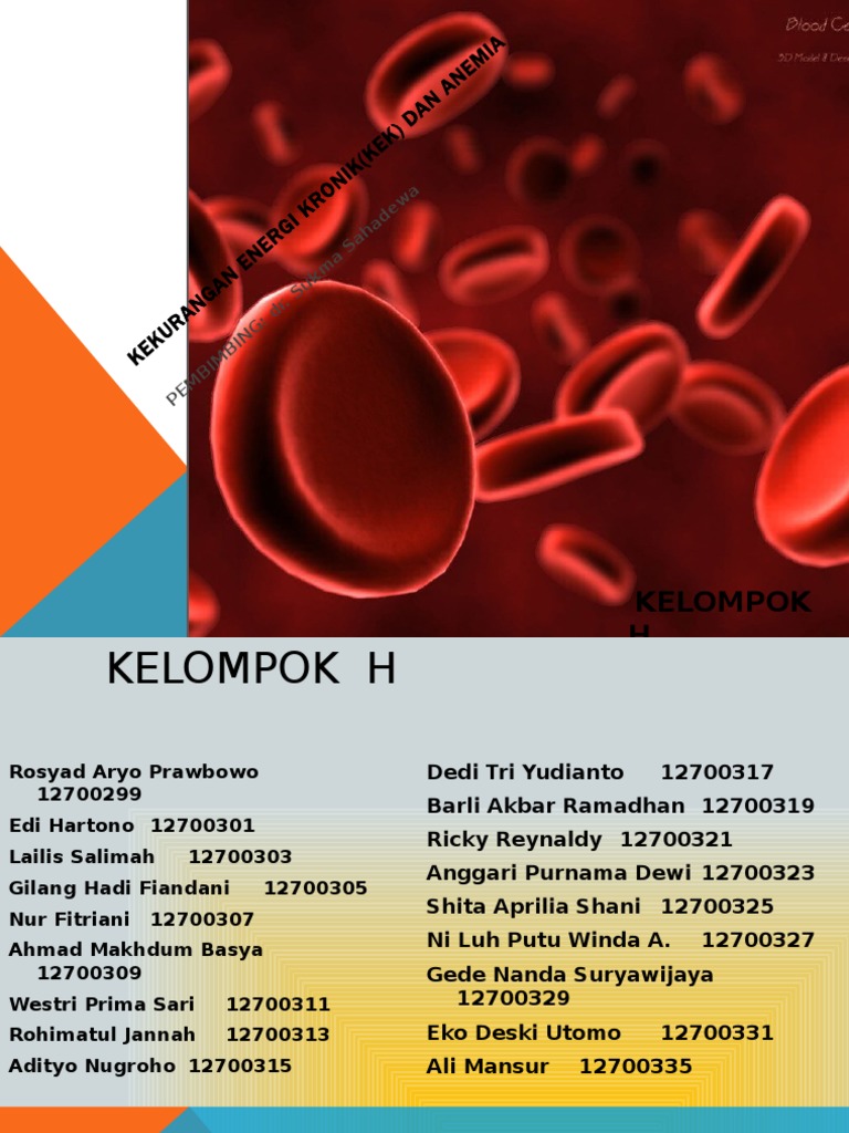 Kekurangan Energi Kronik (Kek) Dan Anemia | PDF