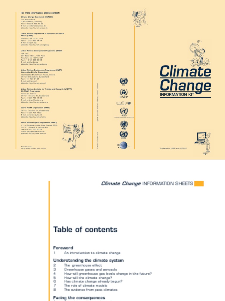 Climate Change | PDF | Greenhouse Gas | Global Warming